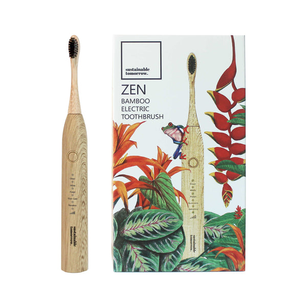 Zen Bamboo Electric Toothbrush - 95% Compostable Heads