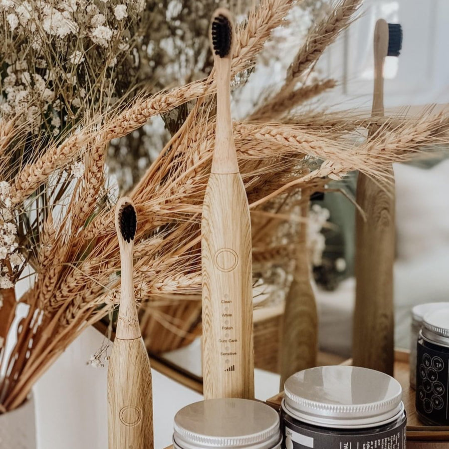 Zen Bamboo Electric Toothbrush - 95% Compostable Heads